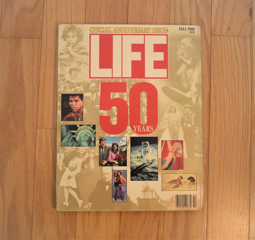 Life Magazine 50 Years (fall 1986) - Etsy