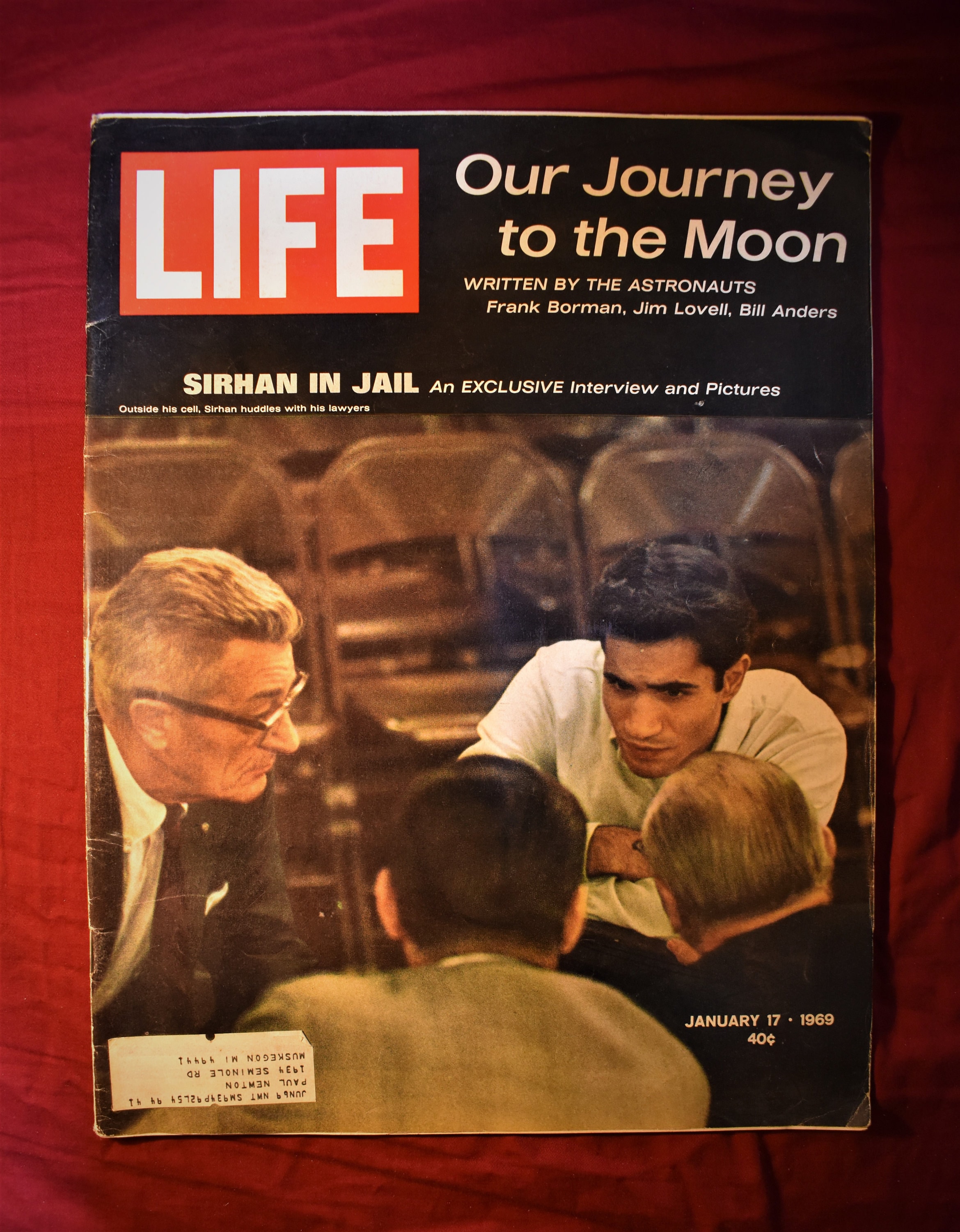 Life Magazine January 17, 1969 Our Journey to the Moon - Etsy