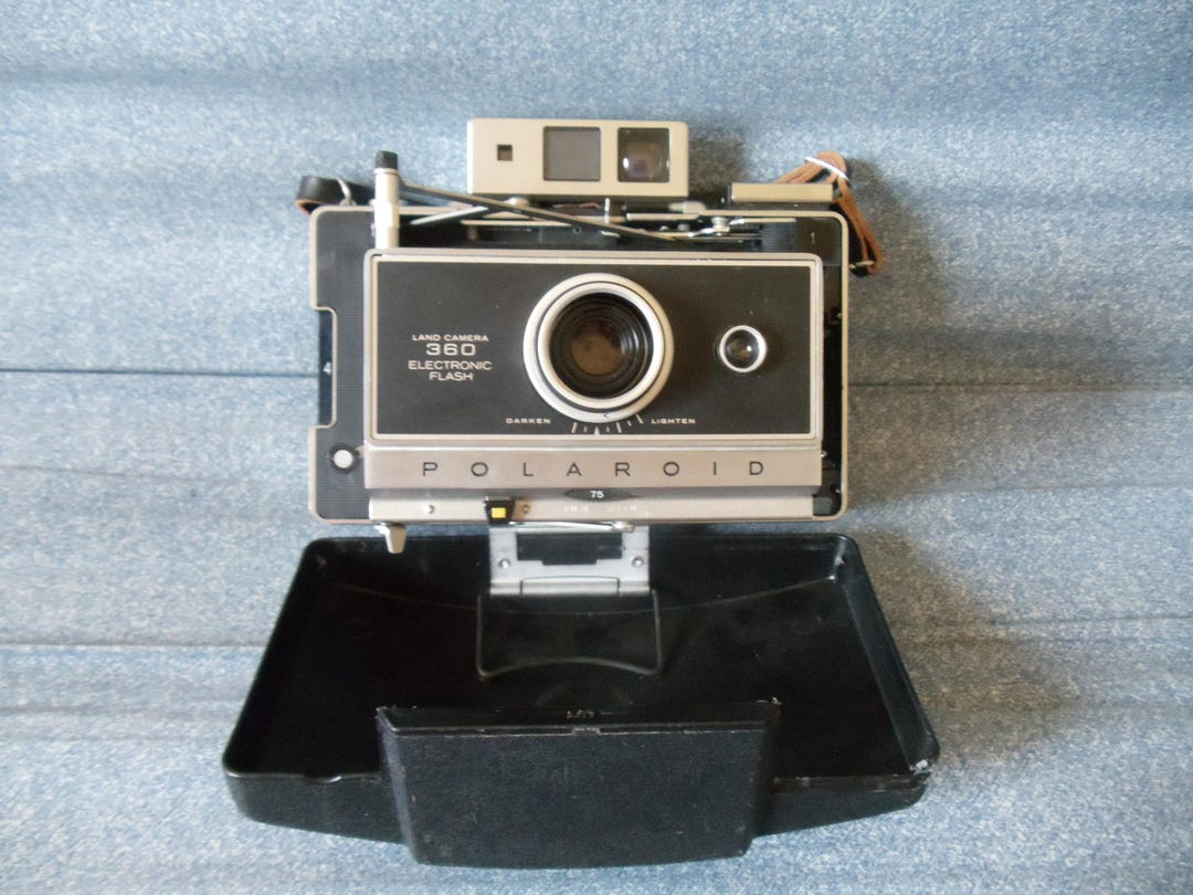 Polaroid 360 With Zeiss-ikon Viewfinder Instant Camera W/batteries (2 ...