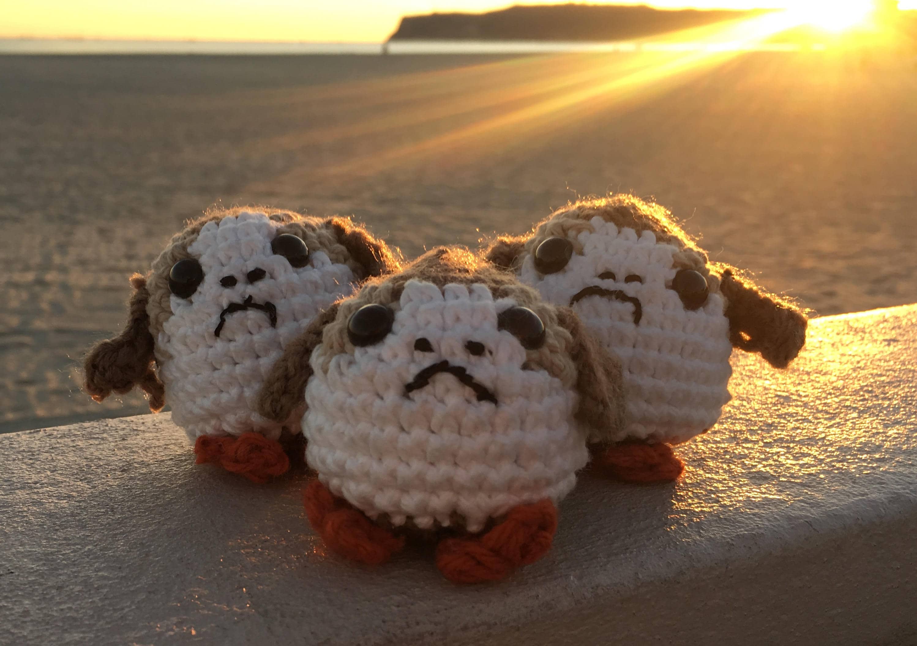 Porg Crochet Pattern, Star Wars Crochet, Amigurumi Porg, Crochet Porg ...