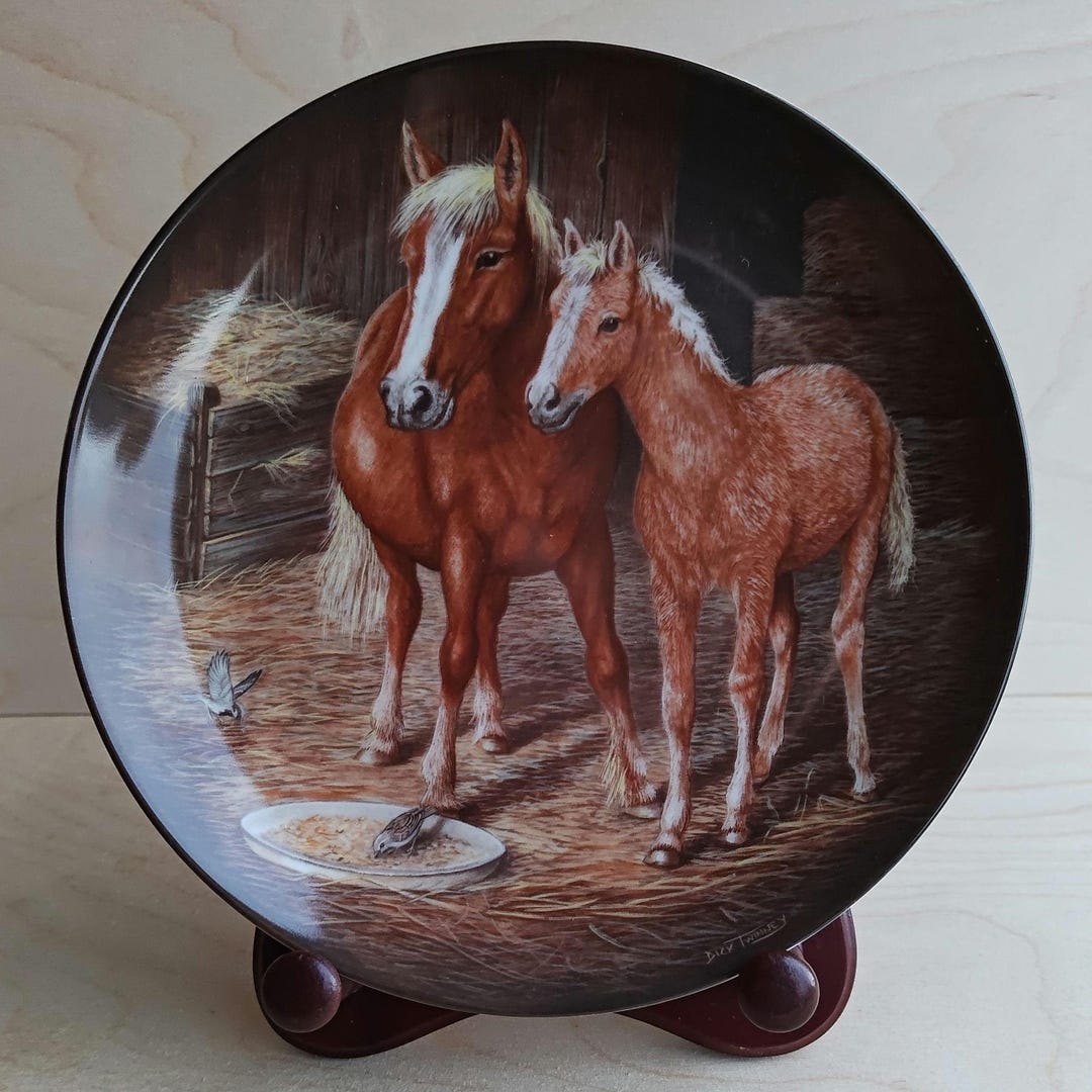 Vintage Kaiser Germany Decorative Plate Impudence | Collectable ...