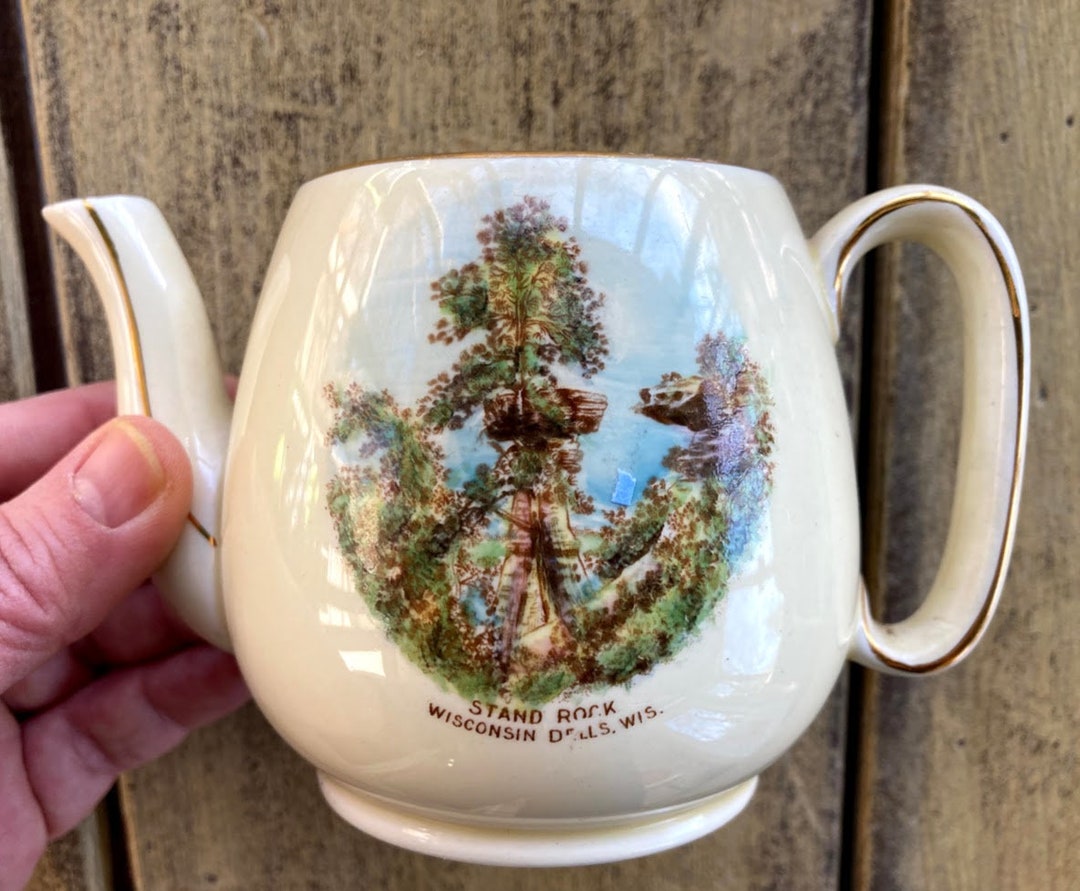 Wisconsin Dells Small Teapot - Etsy