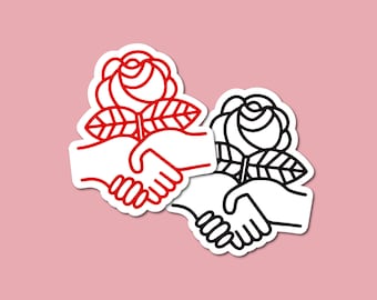 Socialist Rose | Etsy