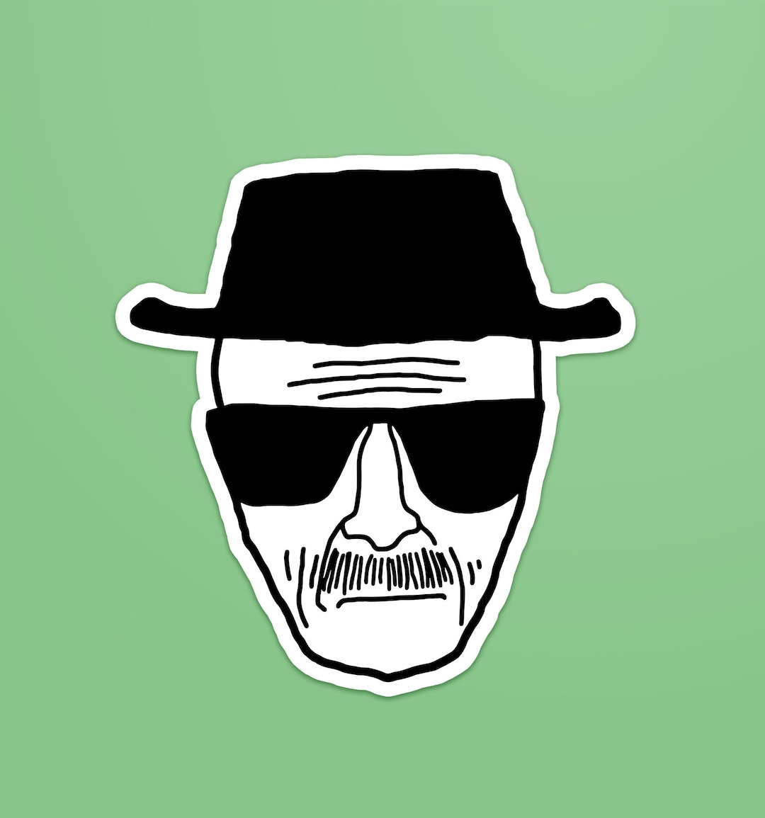 Heisenberg Sketch Drawing Walter White Breaking Bad Better Call Saul ...
