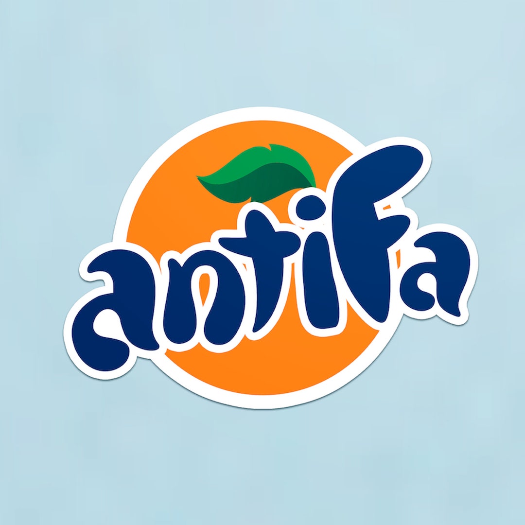 AntiFa Fanta Logo Parodie Sbubby Sticker - Etsy.de