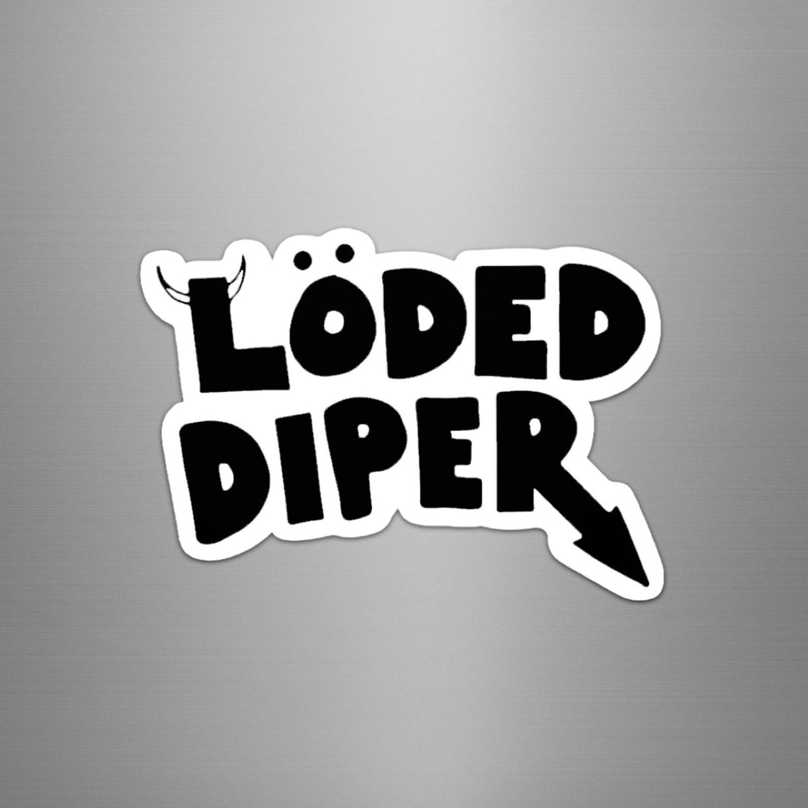 Löded Diper Magnet Loded Diper Diary of a Wimpy Kid Band | Etsy