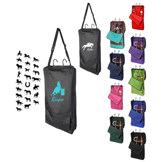 Equestrian Backpack PARIS TACK Front Open 3 Layers Padded Bridle Halter ...