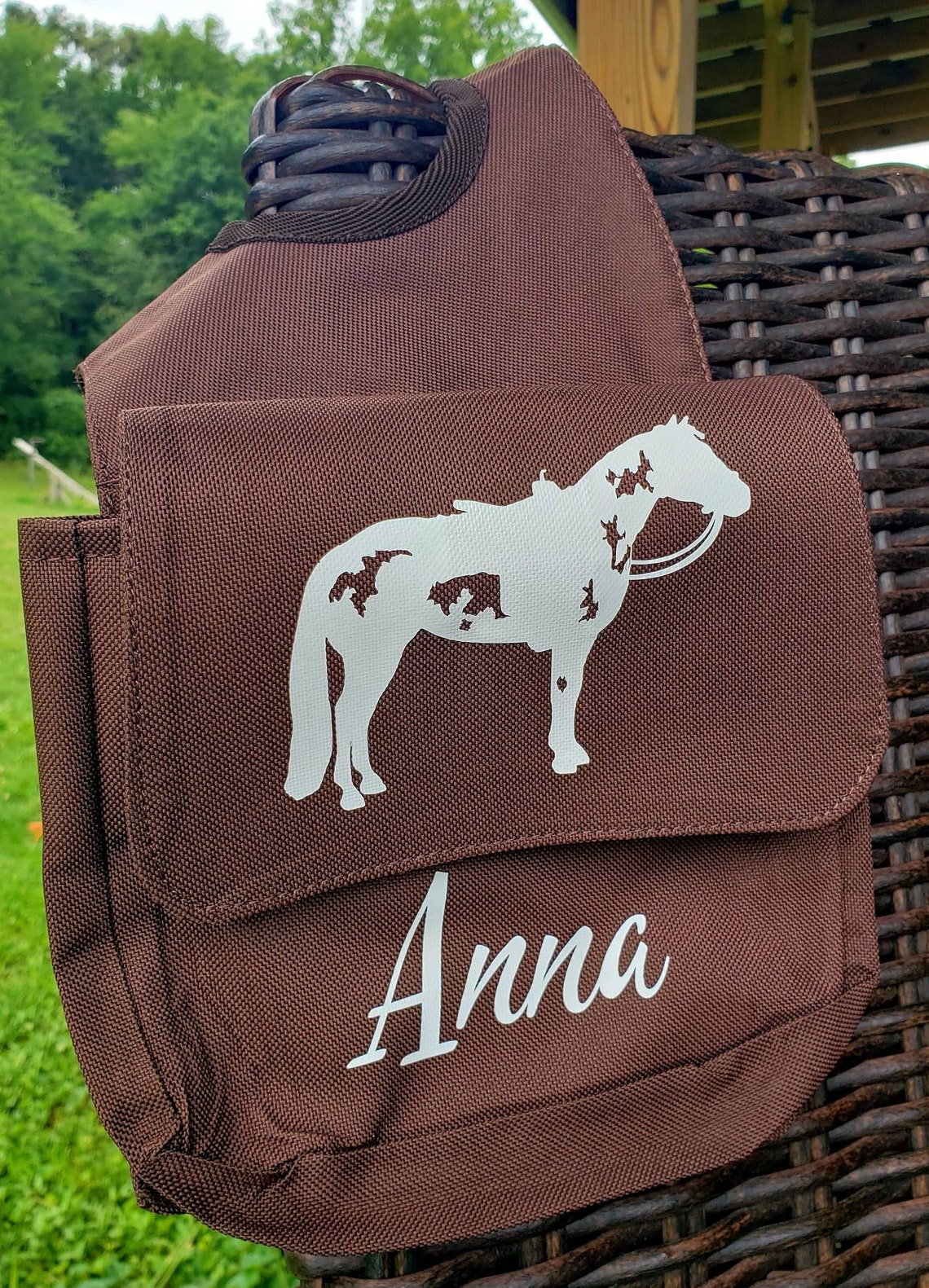 Personalized Pommel Saddle Bag Personalized Horse Gift - Etsy