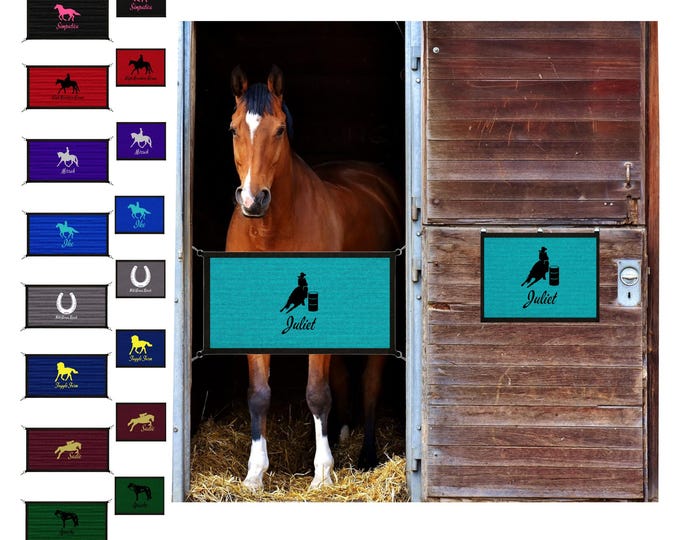 Horse Stall Guard - No Permanent Hardware for Metal Stalls - Sturdy ...