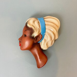 Wall Mask 50s 60s Mid Century - Etsy