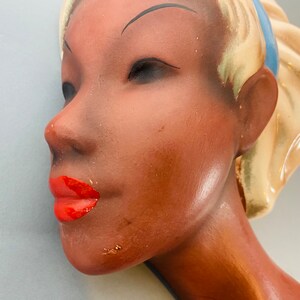 Wall Mask 50s 60s Mid Century - Etsy