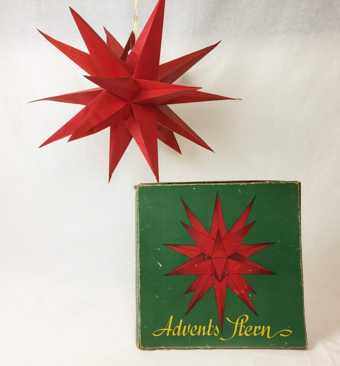 Annaberg Advent Star 20s With Cardboard - Etsy
