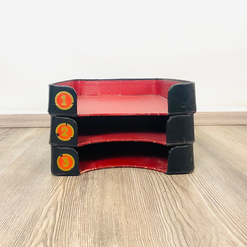 Old File Tray Document Tray Din A4 Vintage - Etsy