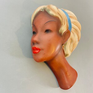 Wall Mask 50s 60s Mid Century - Etsy