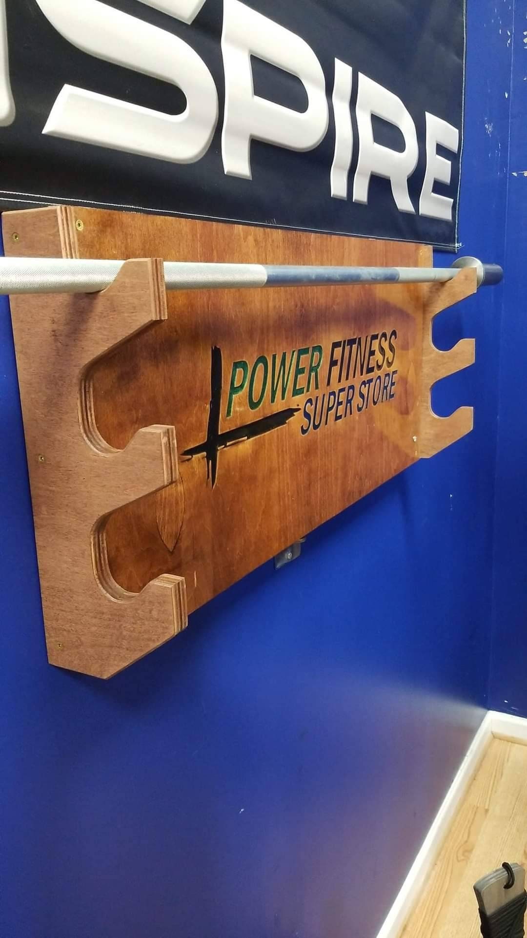 Wall Mount Barbell Storage Rack, Customized Barbell Rack, Barbell ...