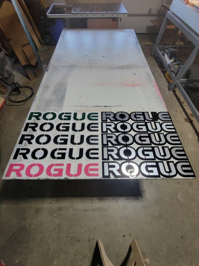 Rogue Gym Sign, Rogue Sign, Gym Sign, Home Gym Sign, Gym Decor, Rogue ...