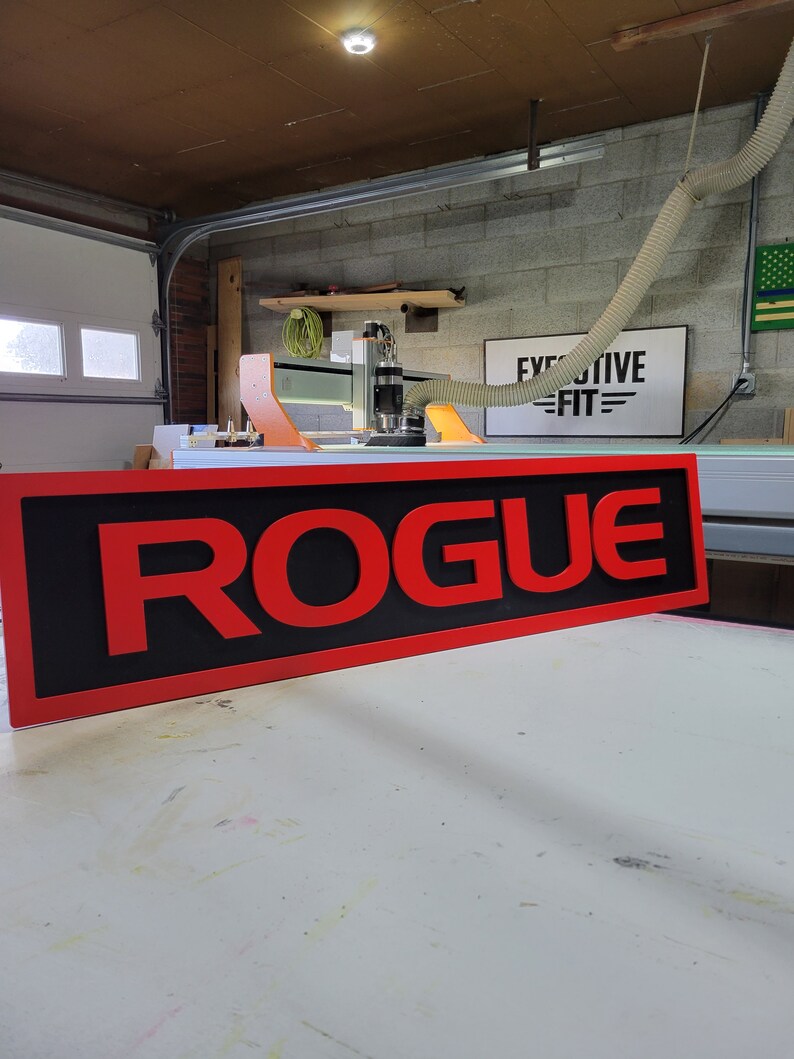 Rogue Gym Sign - Etsy