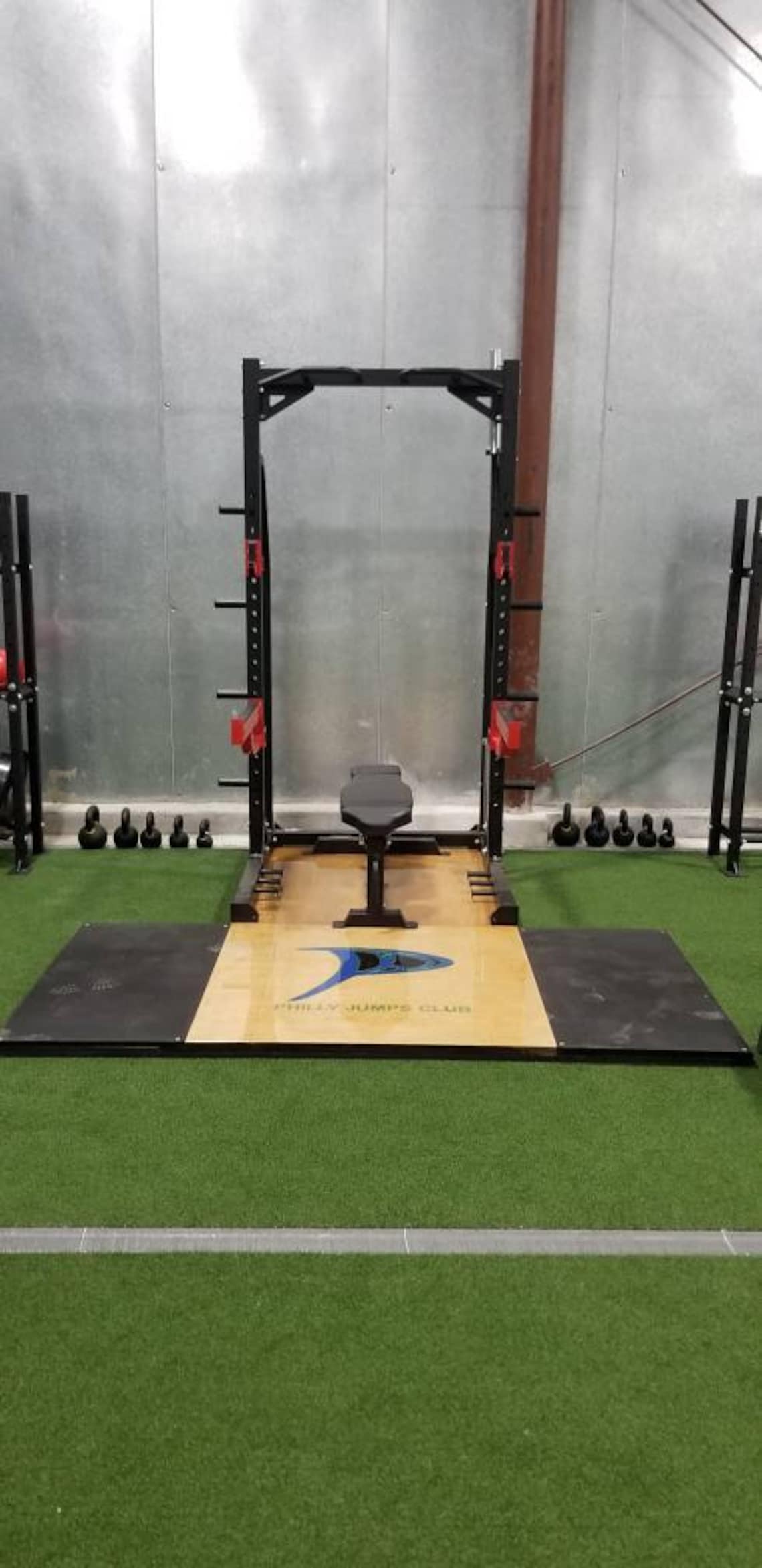 4x8 Custom Deadlift Platform (with Rack Extension), Lifting Platform ...