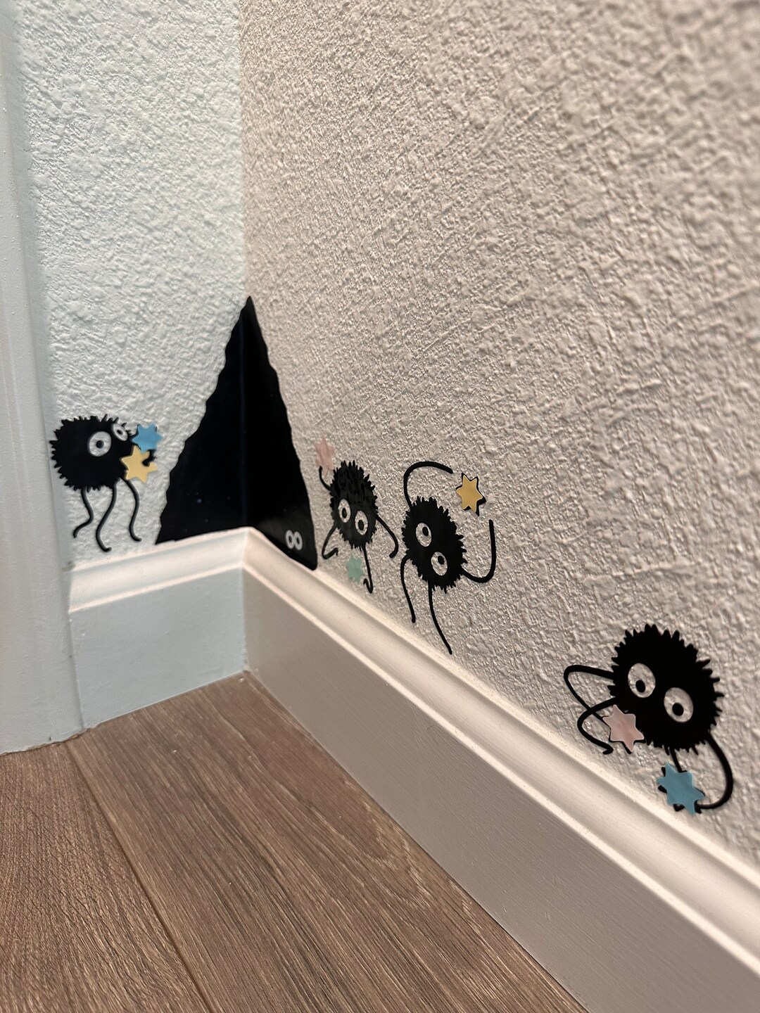 Vinyl Soot Sprite Wall Decals - Etsy Australia