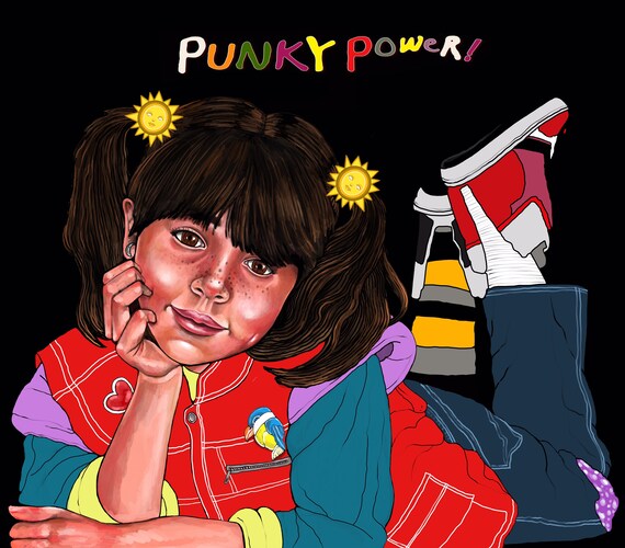Punky Brewster Digital Art Print | Etsy