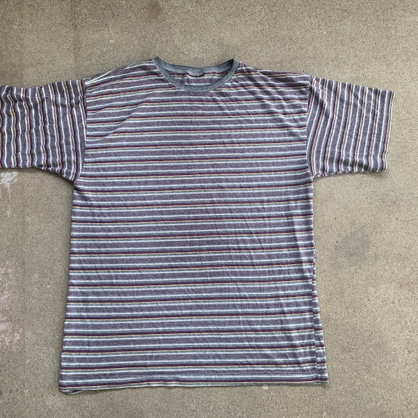 Striped Shirt 90s - Etsy