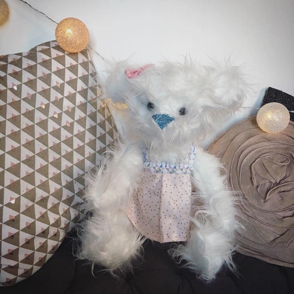 Oso de peluche hecho a mano Lily Rose oso de | Etsy México