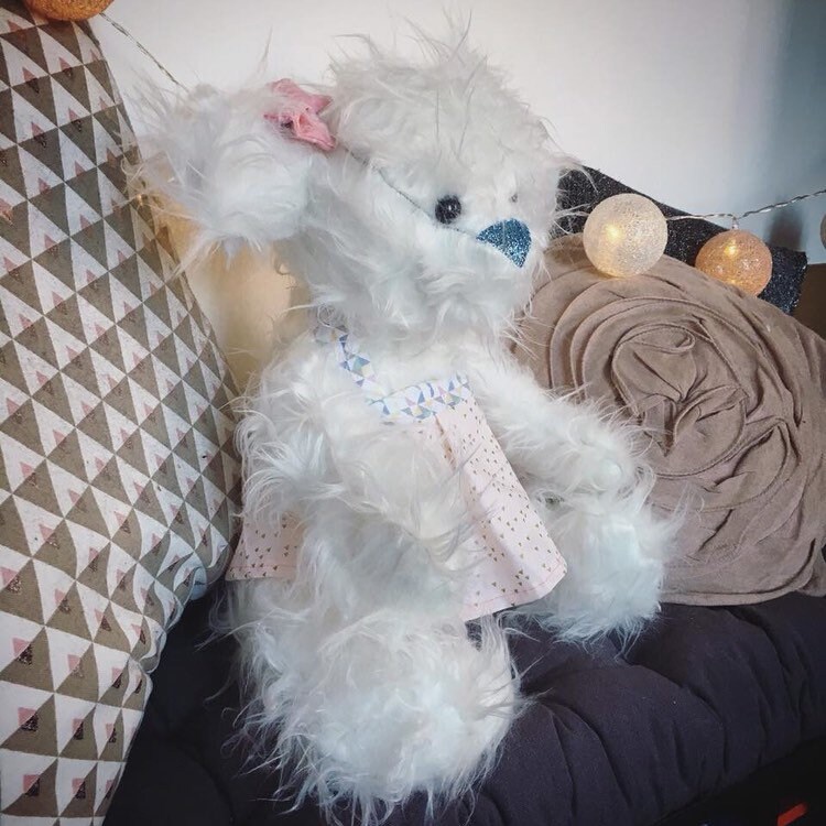 Oso de peluche hecho a mano Lily Rose oso de - Etsy México