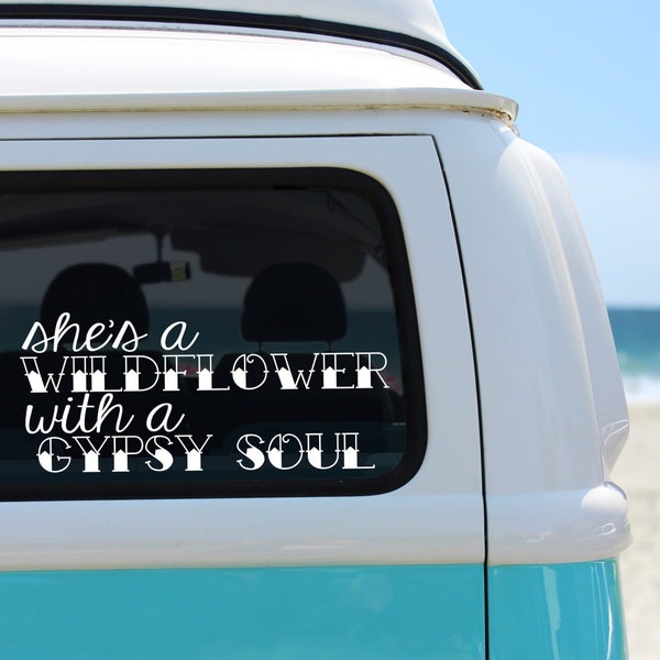 Gypsy Car Decal - Etsy