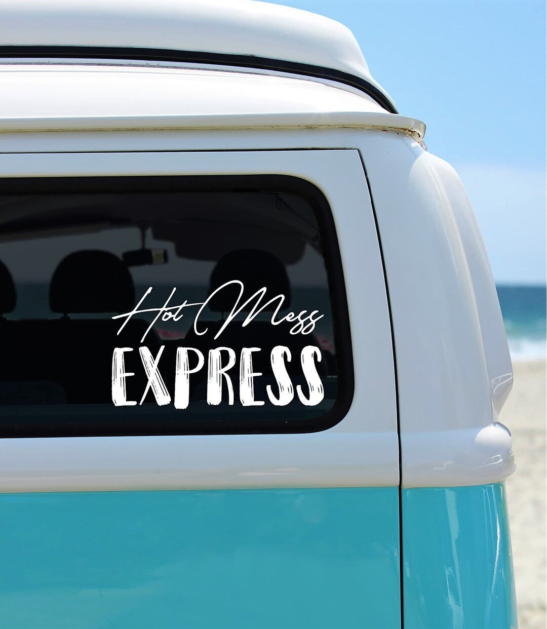 Hot Mess Express Car Decal, Car Sticker, Mom Decal, Funny Sticker ...