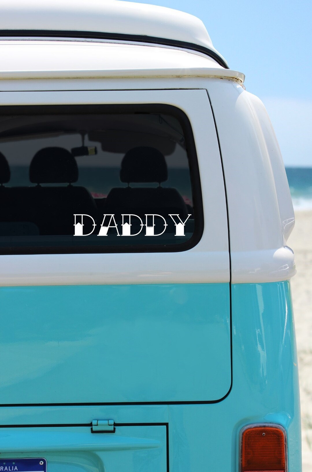 Daddy Car Decal, Dad Car Decal, Daddy Sticker, Dad Bumper Sticker, Dad ...