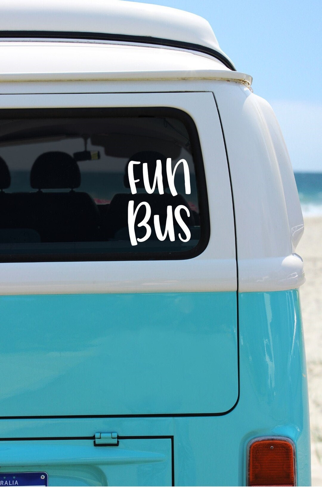 Fun Bus Car Decal, Car Sticker, Mom Van Decal, Mom Sticker, Window ...