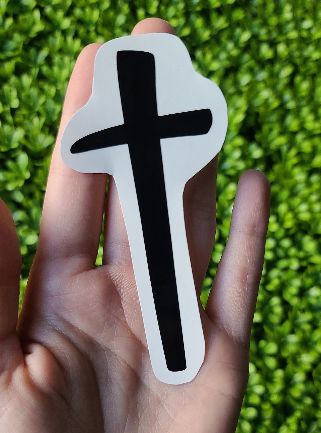 Cross Car Decal, Cross Sticker, Cross Decals, Christian Car Decal ...