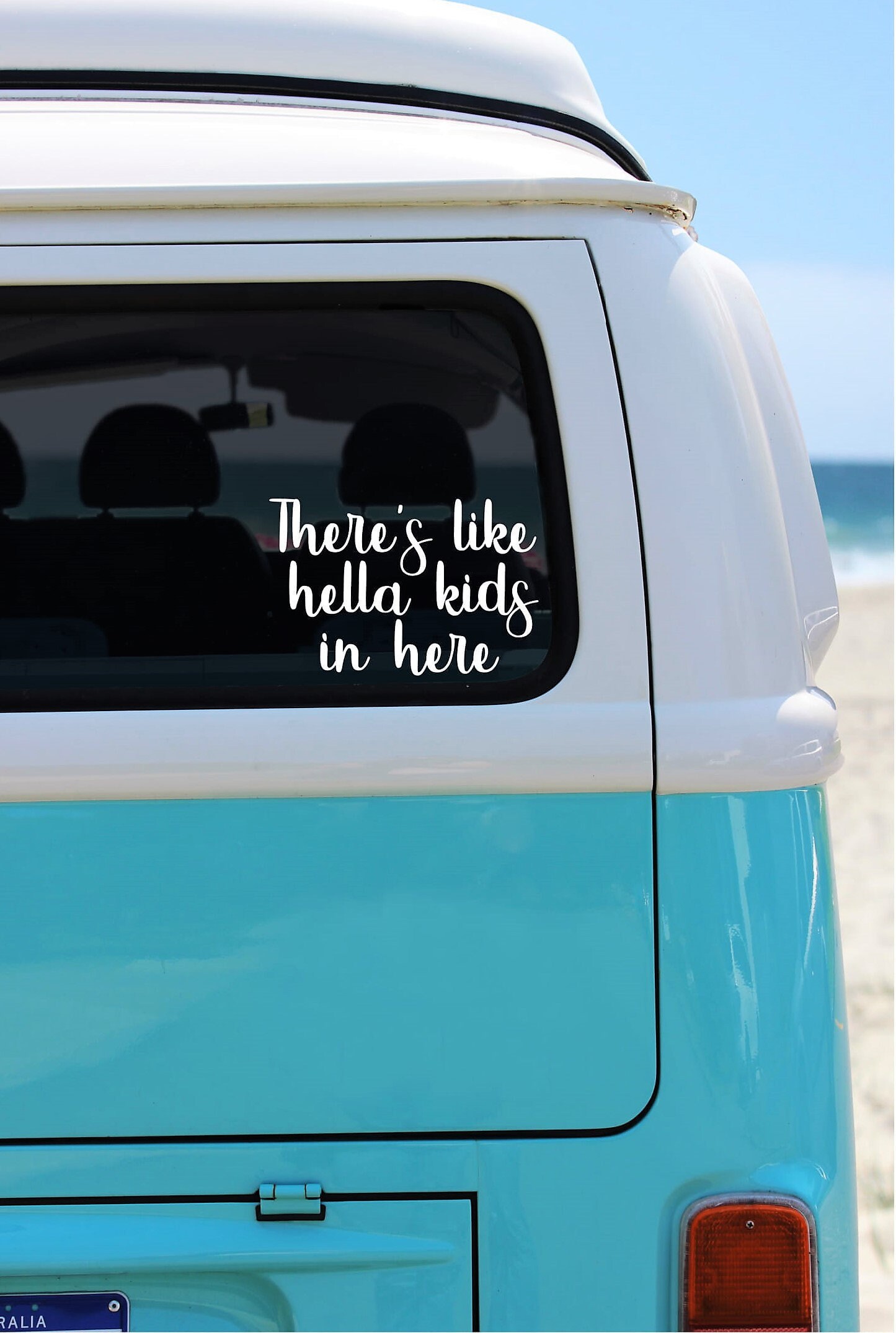 Hella Kids on Board Car Decal, Car Sticker, Mom Van Decal, Mom Sticker ...