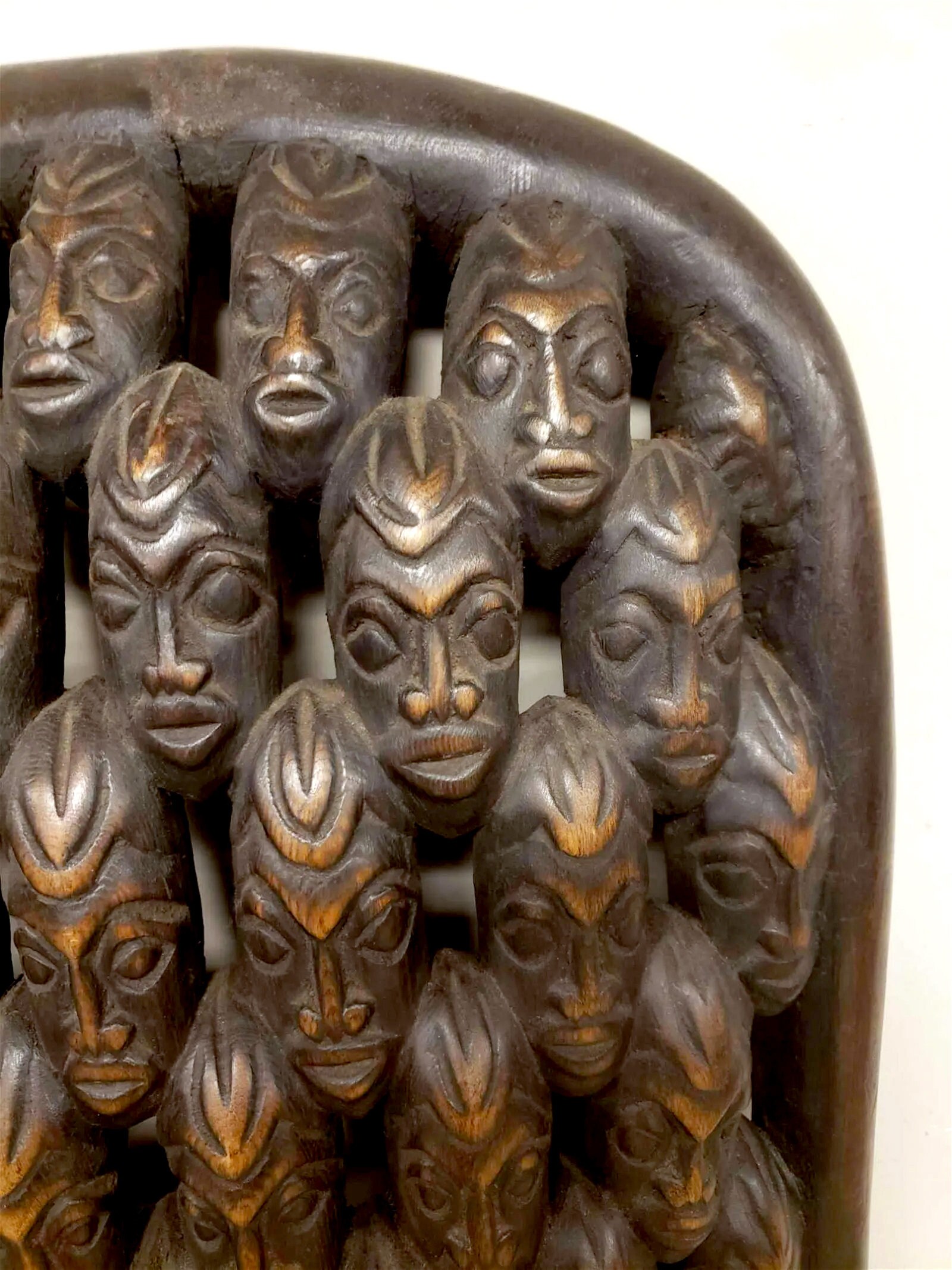 African Chokwe Hundred Faces Shield - Etsy
