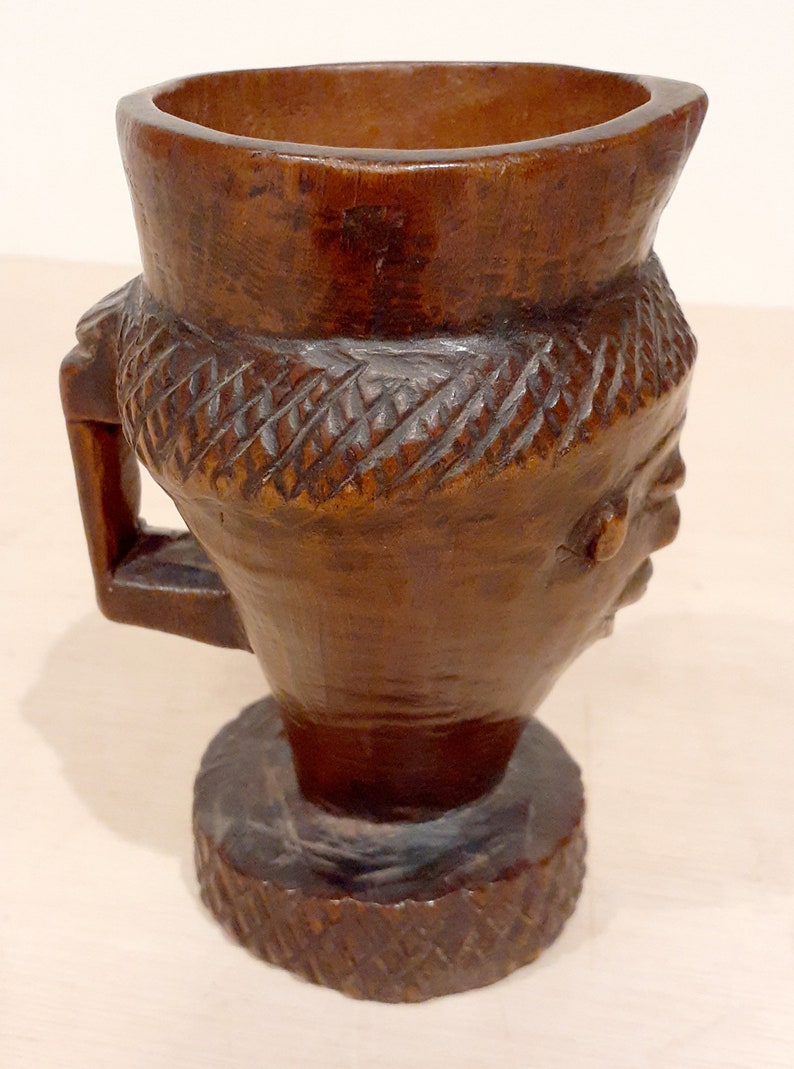 Kuba Ceremonial Cup, Zaire - Etsy