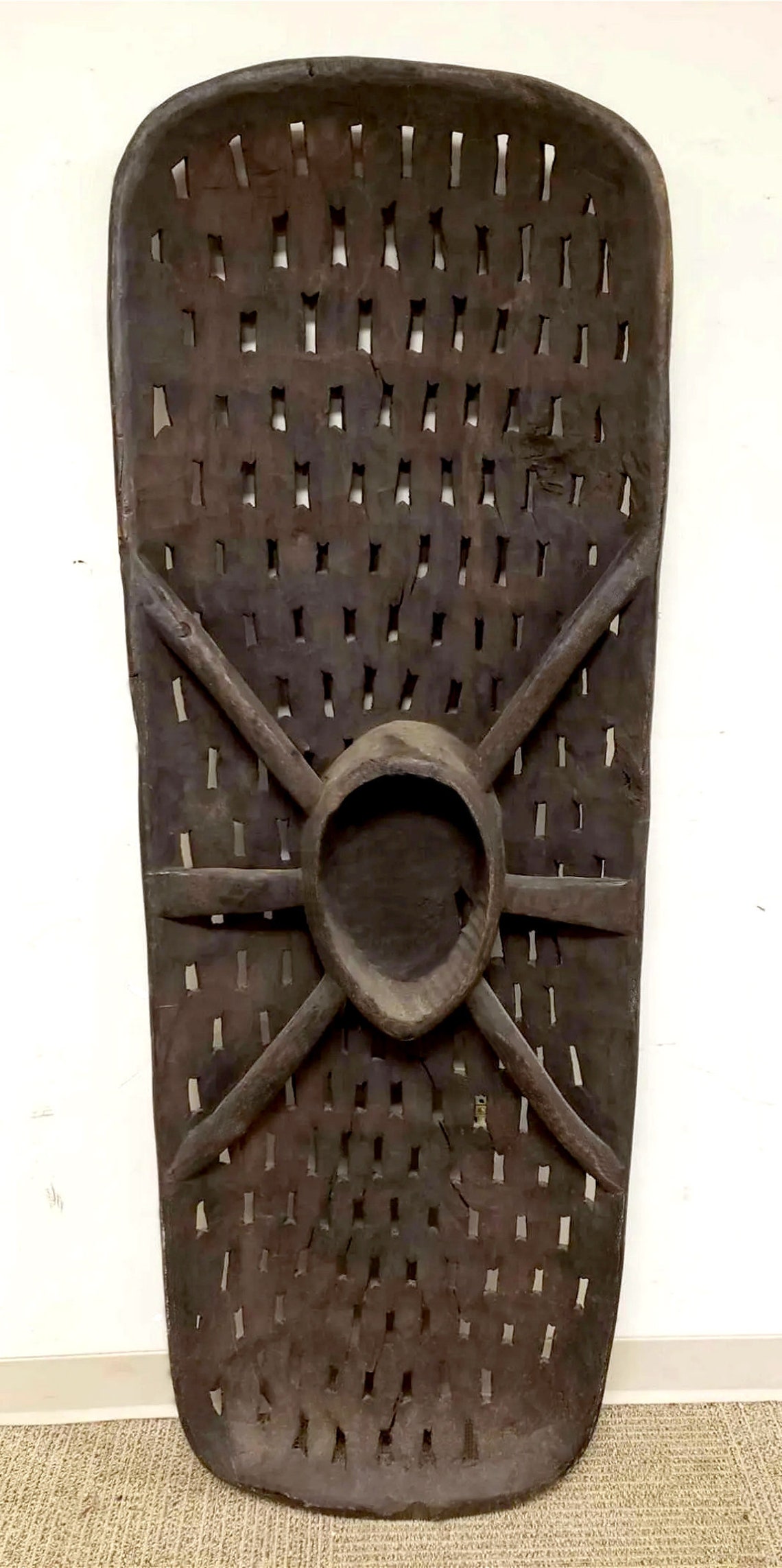 African Chokwe Hundred Faces Shield - Etsy