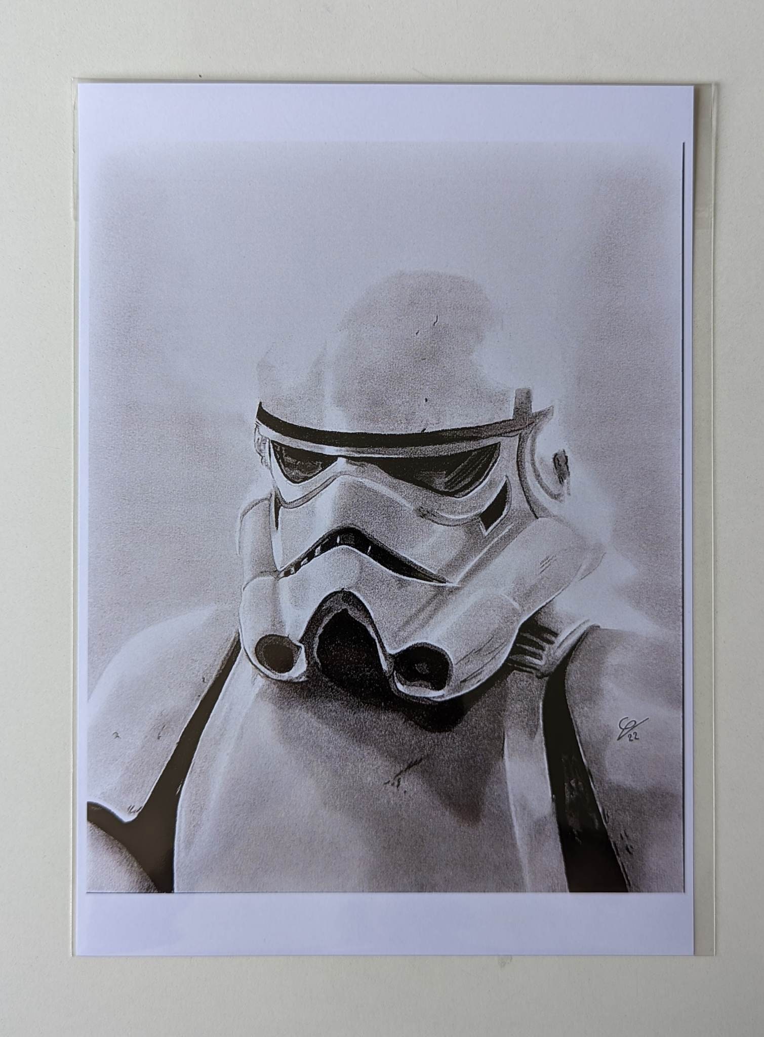 Cute Stormtrooper Drawing