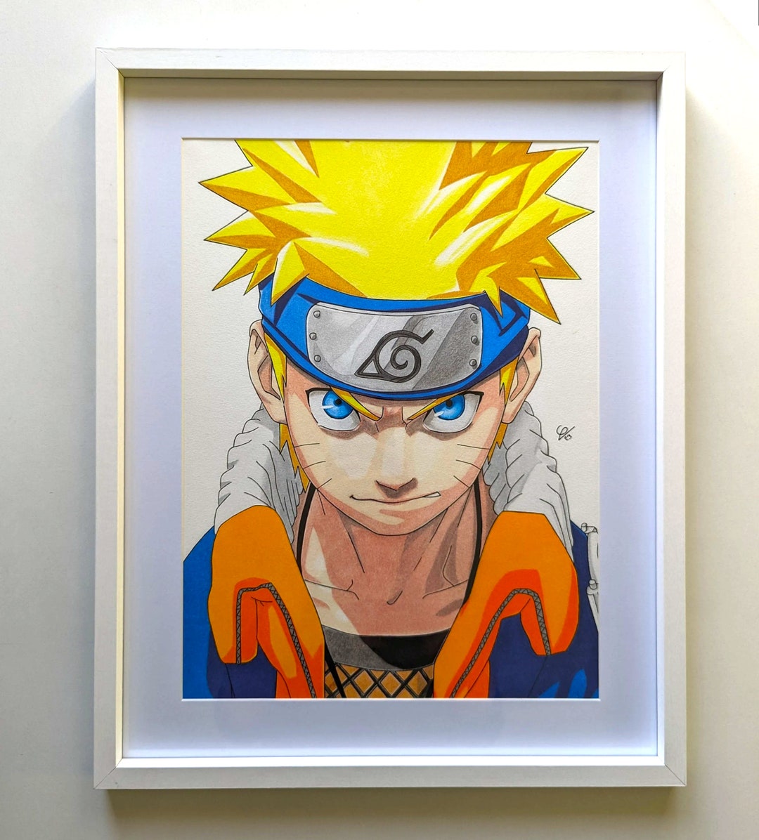 Original Naruto Drawing - Etsy