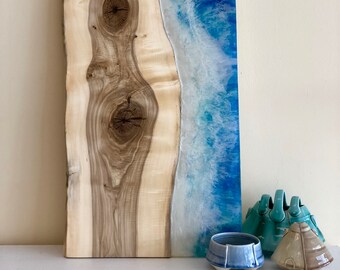 Live Edge Resin Table | Etsy