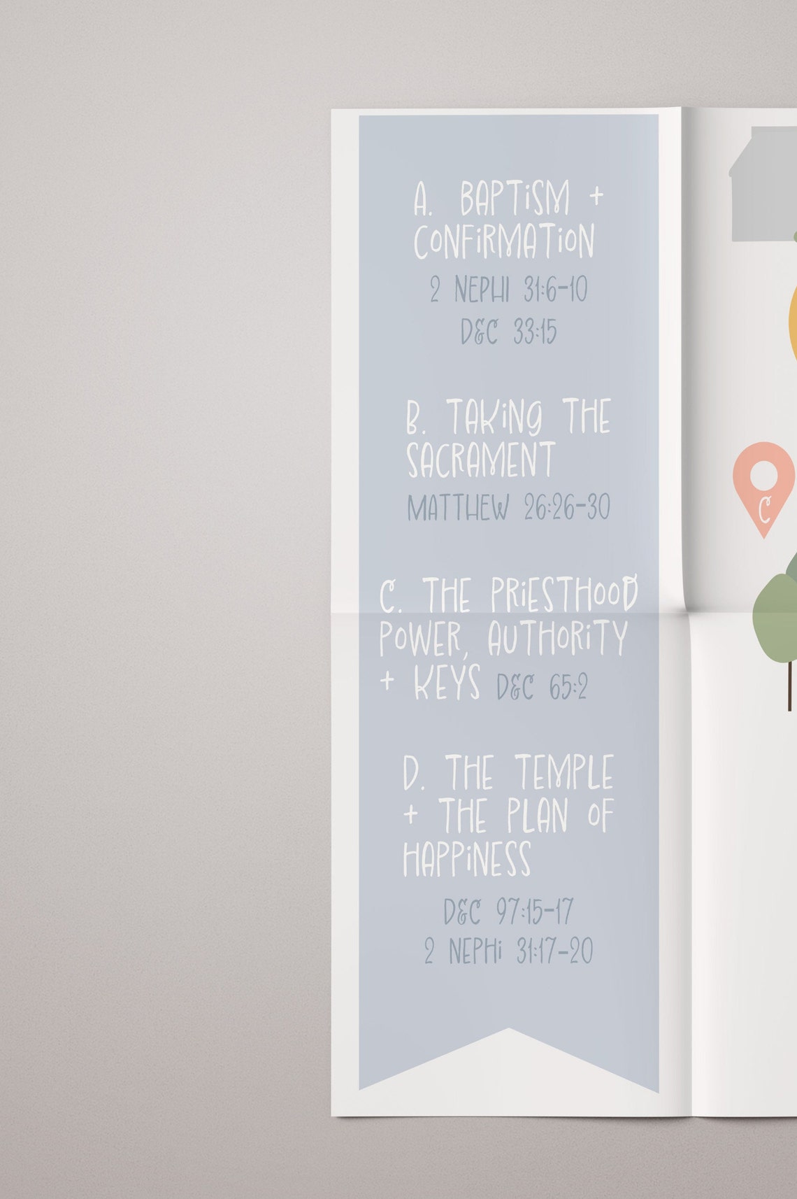 Covenant Path LDS Printable - Covenant Path Poster - - Etsy