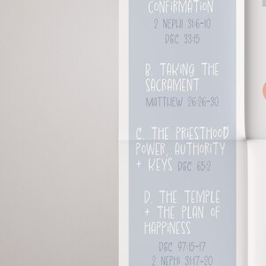 Covenant Path LDS Printable - Covenant Path Poster - - Etsy