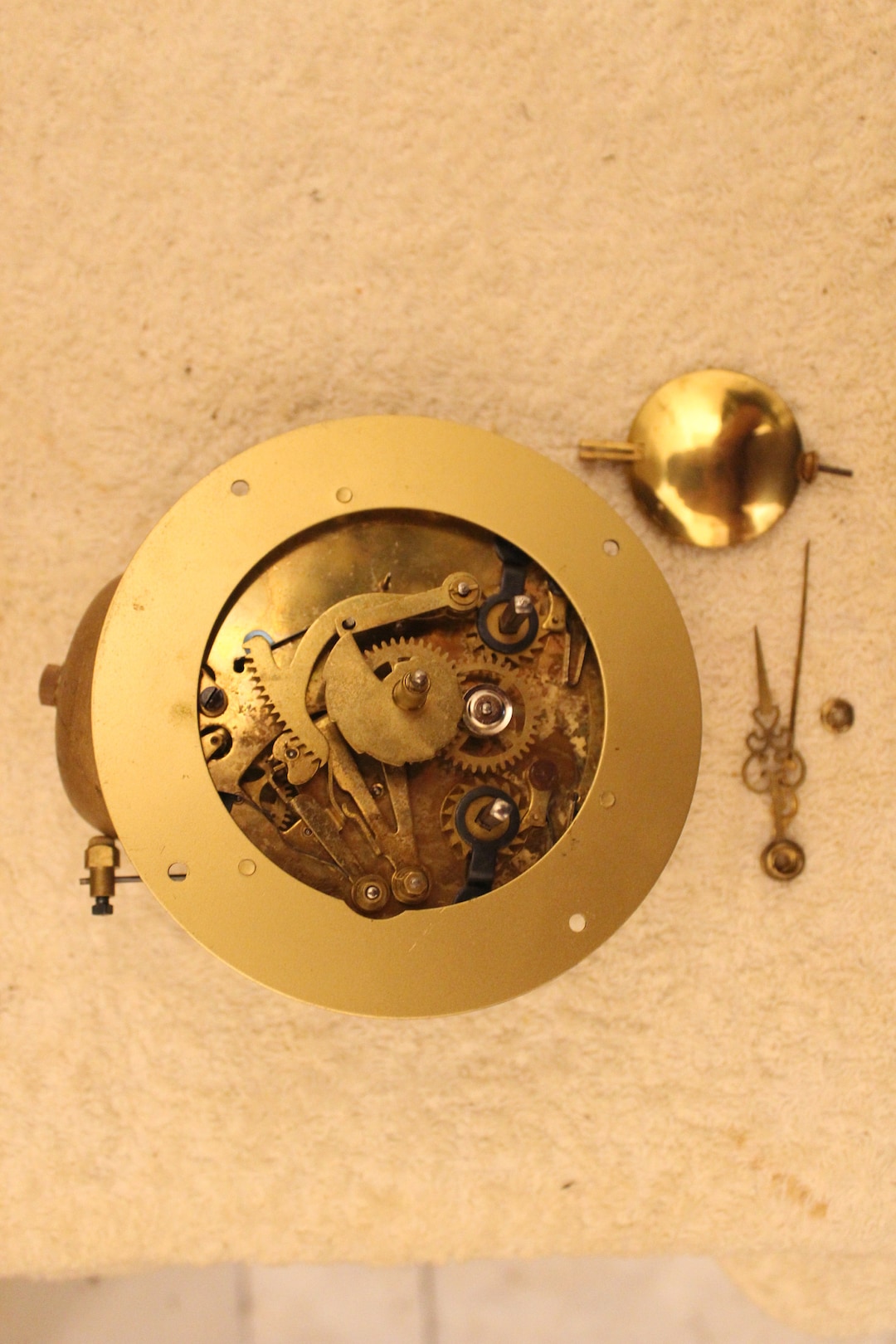 50s JUNGHANS Meister W 35 Clock Movement Spare Parts Defect - Etsy