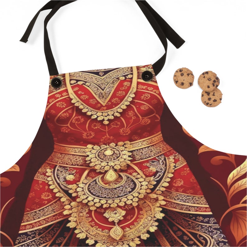 Sari, Bharatanatyam Apron Indian Desi Wedding or Anniversary or ...