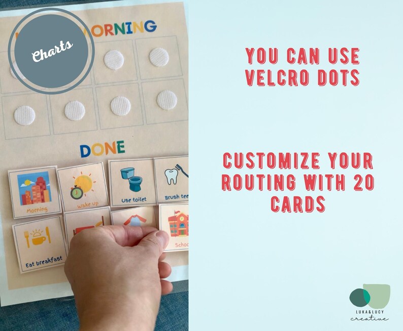 Morning Routine Chart for Toddlers, Custom Kids Routine Chart, Editable ...