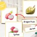 FRUITS real Pictures, 51 Montessori Cards, Flashcards Pdf Printable ...