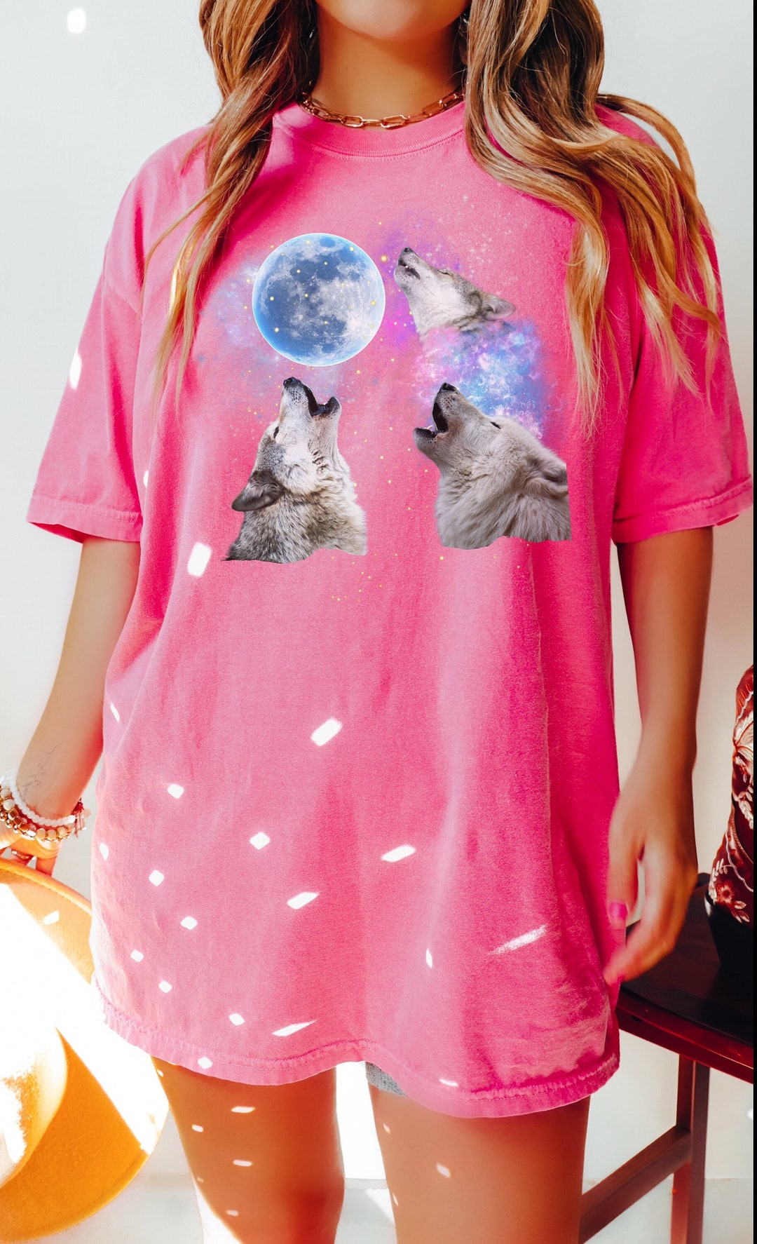 Wolf Shirt Gen Z Shirt Howling Wolf Werewolf Teen Wolf Gen Z Meme ...