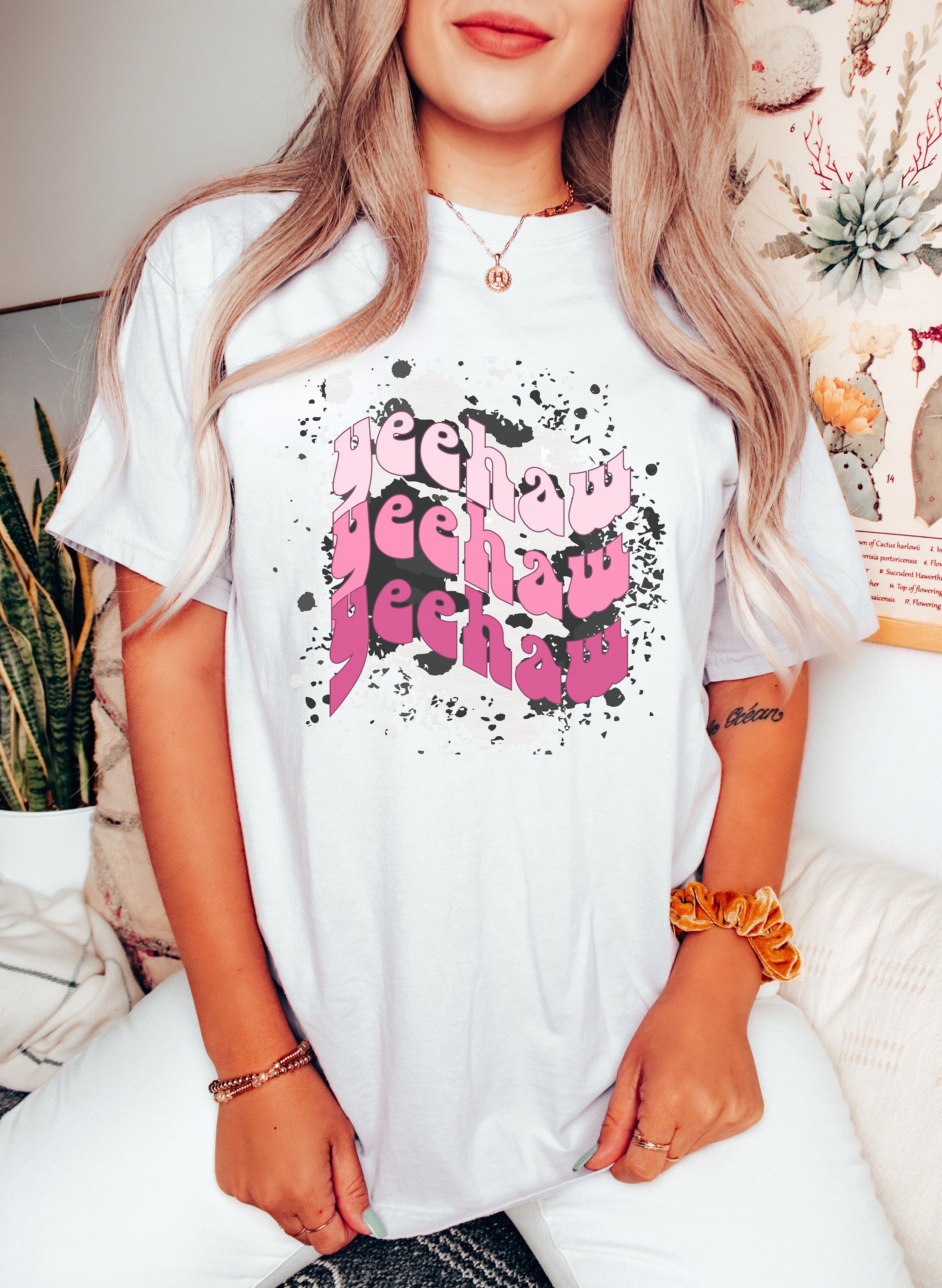 Yee Haw Shirt Yeehaw Shirt Lets Go Girls Shirt Midwest Shirt Rodeo Mom