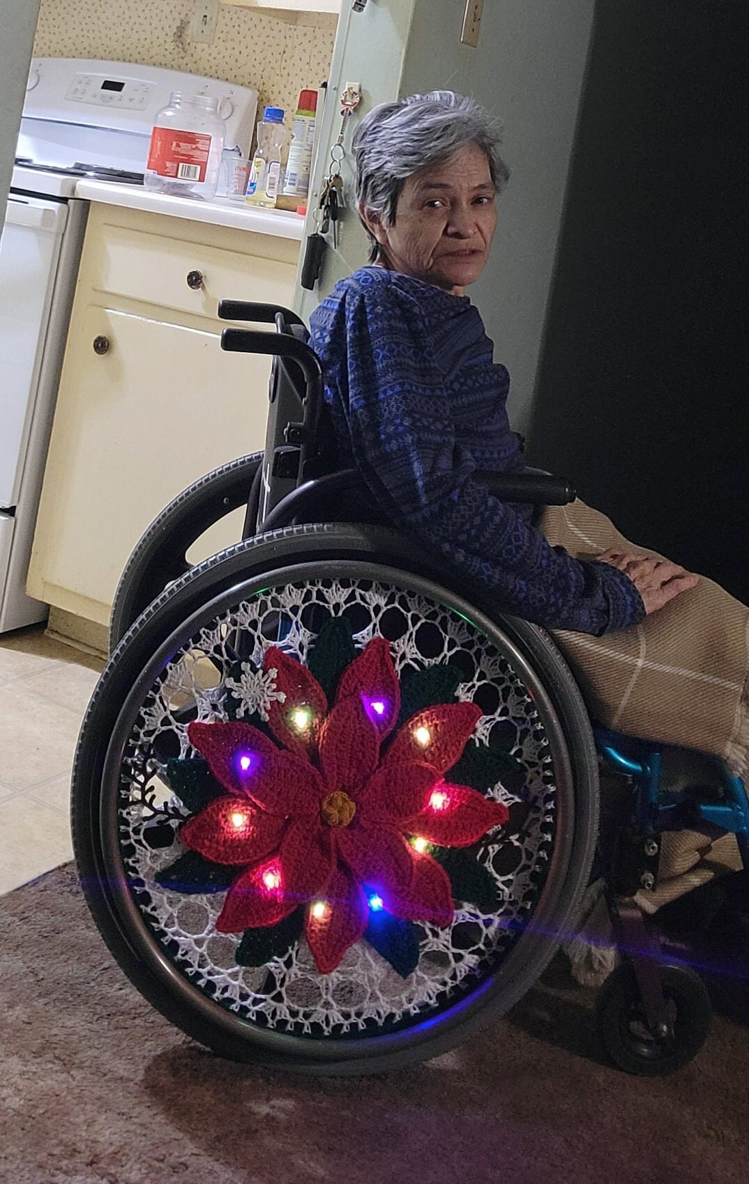 Decorated Wheelchair