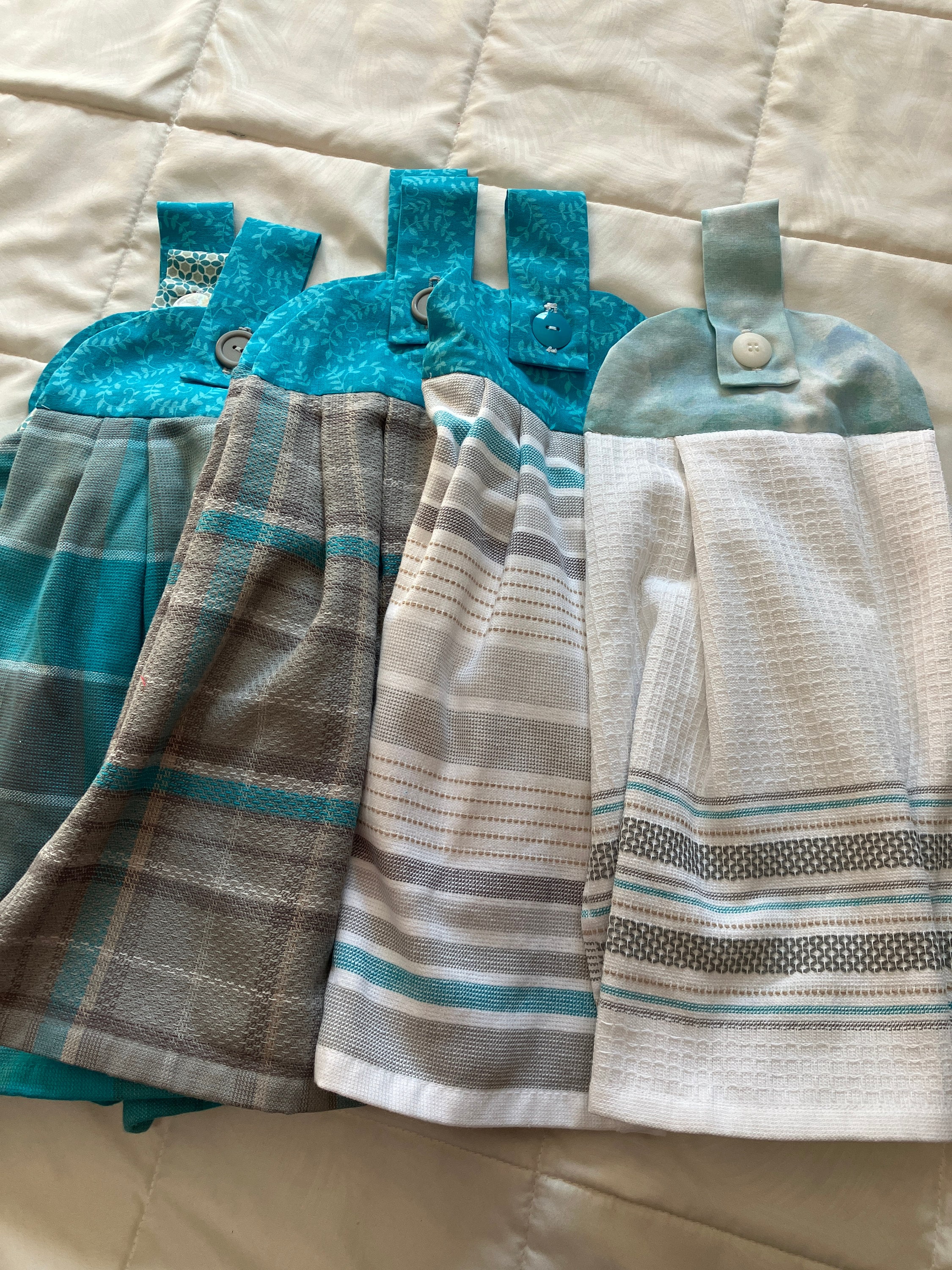 2 Hanging Kitchen Towels - Variety of Styles - Etsy