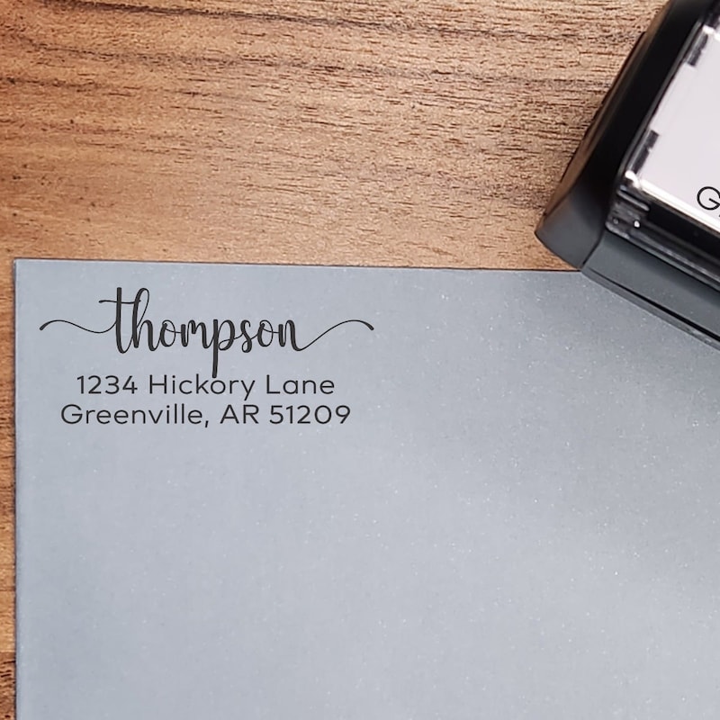 Personalized Self Inking Name Stamp - Etsy